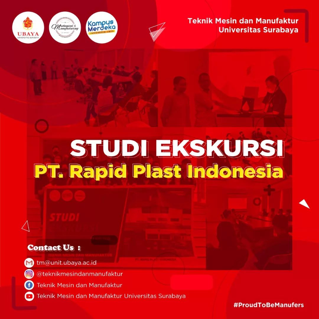 Studi Ekskursi PT. Rapid Plast Indonesia - Teknik Mesin dan Manufaktur